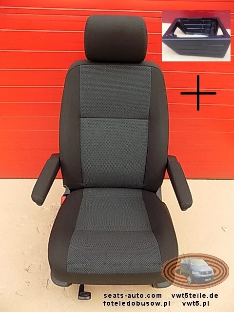 SEAT VW T6 T5 front passenger SIMORA with base adjustments armrests EUR ...
