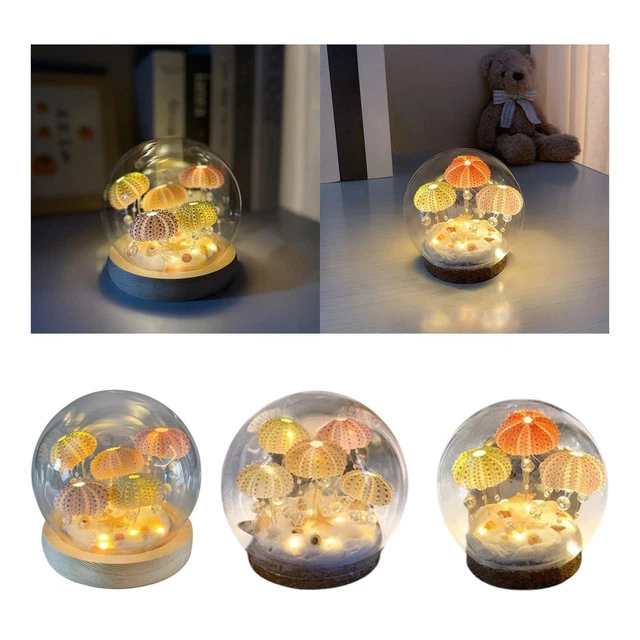 NIGHT LIGHT ORNAMENT LED DIY Material Table Lamp for Home Office Living ...