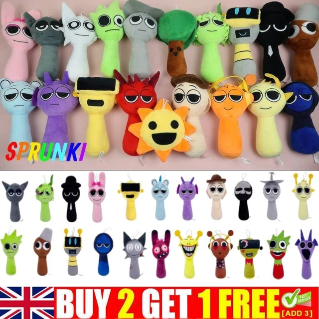SPRUNKI PLUSH TOY Simon Oren Winda Sprunki Character Doll Plush Toy ...
