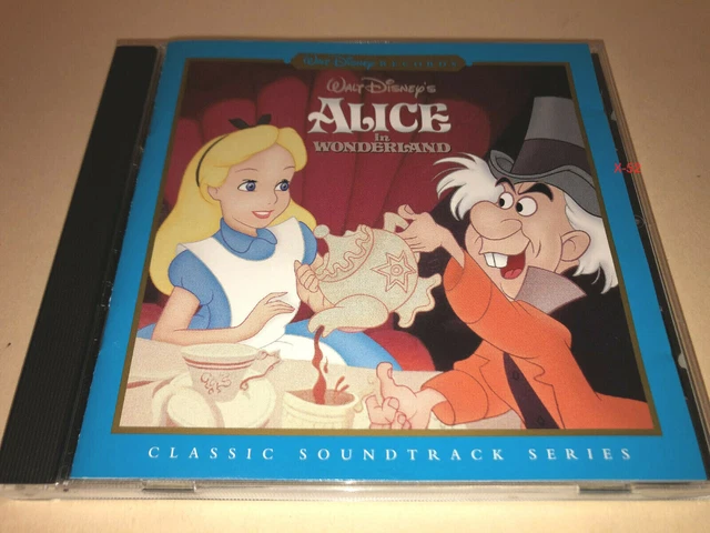 WALT DISNEY ALICE in WONDERLAND soundtrack CD 23 tracks from animated ...