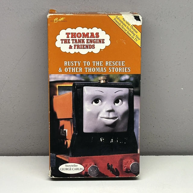 THOMAS THE TANK Engine & Friends Rusty to the Rescue VHS 1995 Video ...