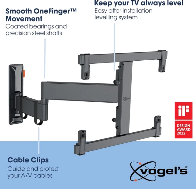 TVM 3465 MEDIUM Full-Motion OLED TV Wall Bracket $576.99 - PicClick AU