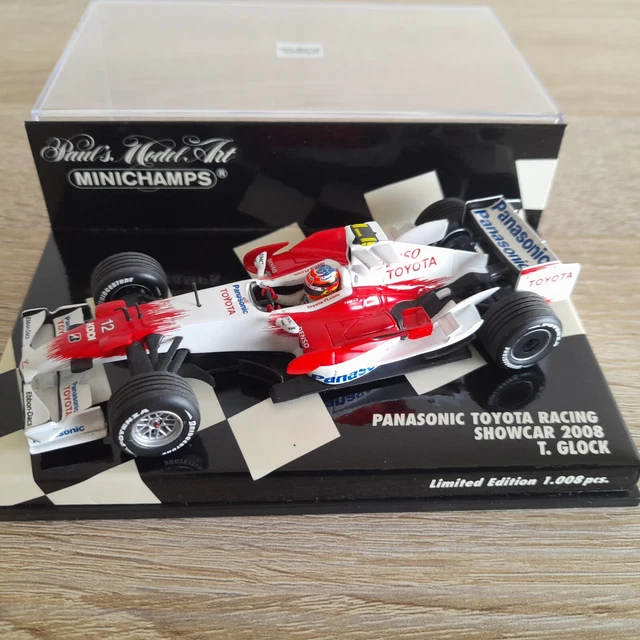 MINICHAMPS 400080082 T.GLOCK - Panasonic Toyota Racing Tf108 Showcar ...