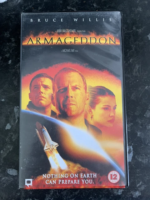 ARMAGEDDON BRUCE WILLIS Ben Affleck Vintage Action(VHS, 1999) £4.99 ...