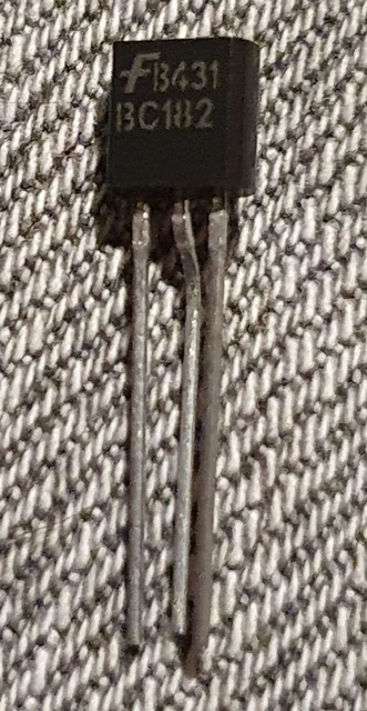 50 PIECES BC182 General Purpose NPN Transistor TO-92 (Fairchild ...