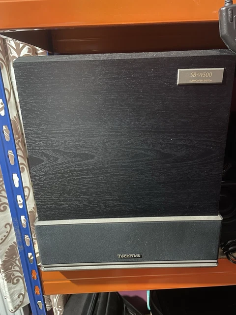 TECHNICS SB-W500 PASSIVE Subwoofer Sub Bass Box Music or Home Cinema £ ...
