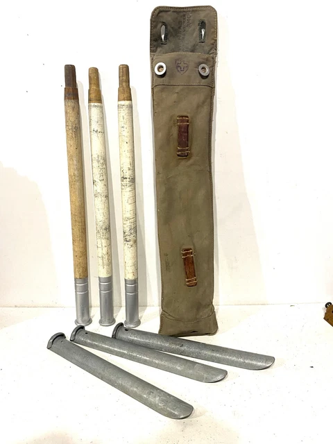 ANCIEN PIQUETS ET sardines de tente Militaire Suisse ww2 1940 EUR 12,00 ...