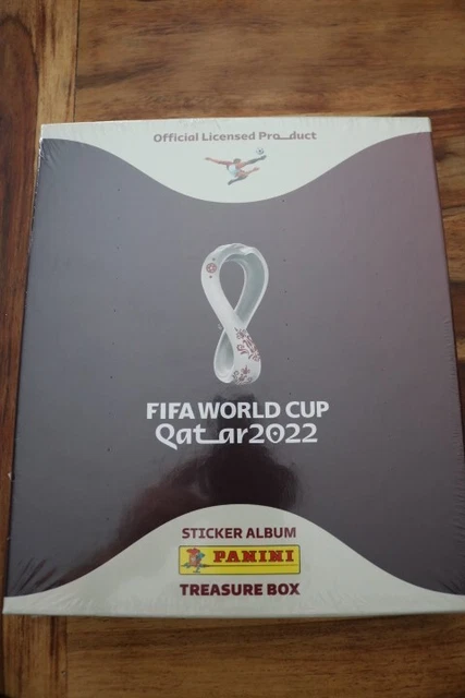 TREASURE BOX PANINI Foot Fifa World Cup Qatar 2022 : Album + 90 Stickers EUR 30,00 - PicClick FR