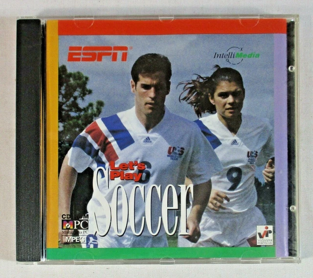 &LET'S PLAY SOCCER& Pc Cd-Rom Game 1994 Near Mint $34.95 - PicClick AU