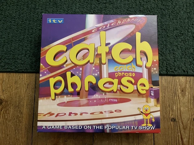 CATCH PHRASE VINTAGE Family Board Game Based by Britannia Games 2005 £4 ...
