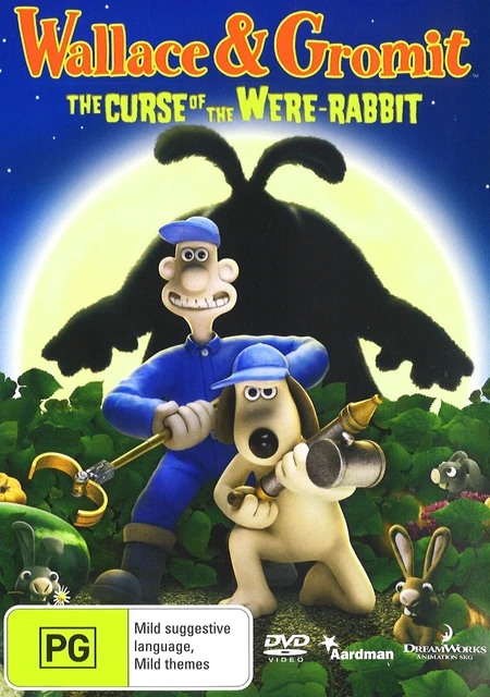 775 A NEW SEALED WALLACE & GROMIT THE CURSE OF THE WERE-RABBIT DVD ...