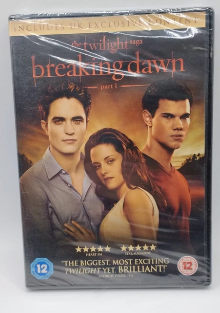THE TWILIGHT SAGA - Breaking Dawn - Part 1 (DVD, 2012) £0.99 - PicClick UK