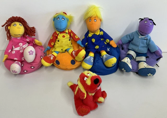 TWEENIES VINTAGE JAKE MILO BELLA FIZZ & DOODLES THE DOG PLUSH SOFT TOY ...