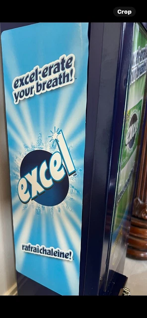 EXCEL GUM VENDING Machine (60 Pack)Brand New In Manufactured Box $155. ...