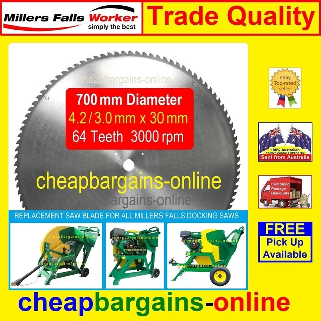 700MM SAW BLADE SAW BENCH BLADE TUNGSTEN TIP FIREWOOD DOCKING SAW BLADE ...