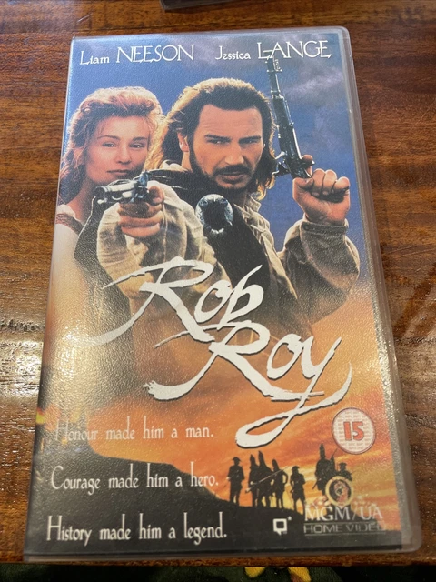 ROB ROY - VHS Video Cassette Tape - LIAM NEESON ~ JESSICA LANGE - MGM ...