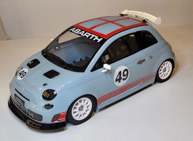 VINTAGE RC TAMIYA 1/10 Fiat Abarth 500 Assetto Corse 58444 M05 Project ...