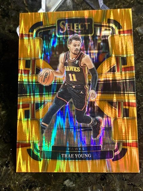 TRAE YOUNG 2023-24 Select Orange Flash Prizm #43 Atlanta Hawks EUR 0,91 - PicClick FR