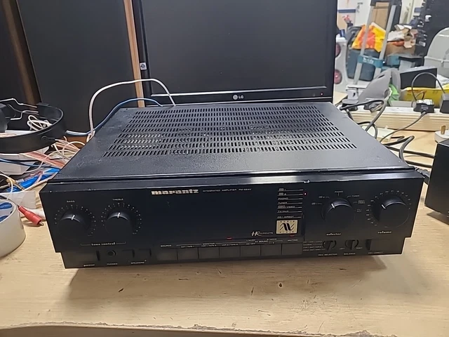 MARANTZ PM-65AV AUDIOPHILE Integrated Amplifier - Spares Or Repairs ...