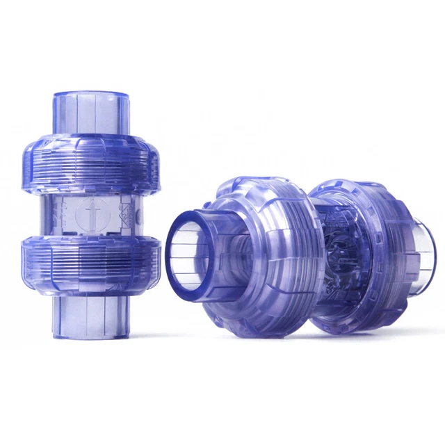 UPVC CHECK VALVES Solvent Weld Non-Return Valve For 20/25/32/40/50/63mm ...
