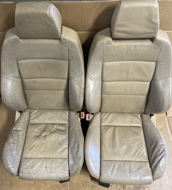 VW GOLF MK4 RECARO Leather Front And Back Seats Beige EUR 319,63 ...