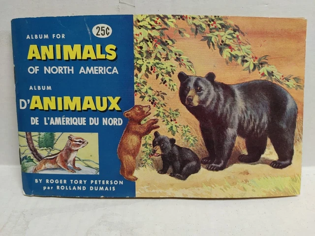 VINTAGE RED ROSE Blue Ribbon Animals of North America Full Album $15.00 ...