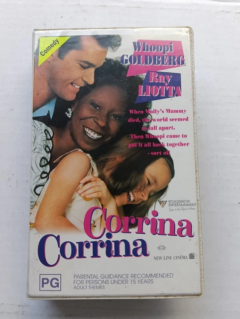 CORRINA CORINNA WHOOPI Goldberg VHS Big Box 1994 AUS PAL Roadshow ...