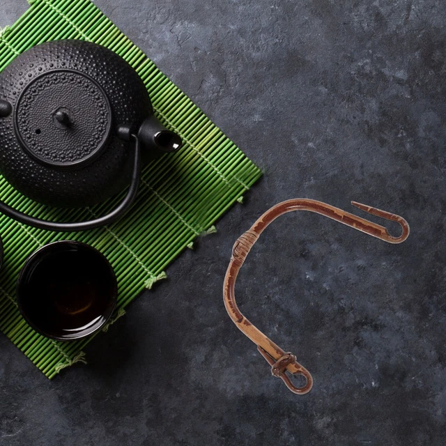 RATTAN TEAPOT HANDLE Replacement Part Tea Kettle Grip Teapot Grip ...