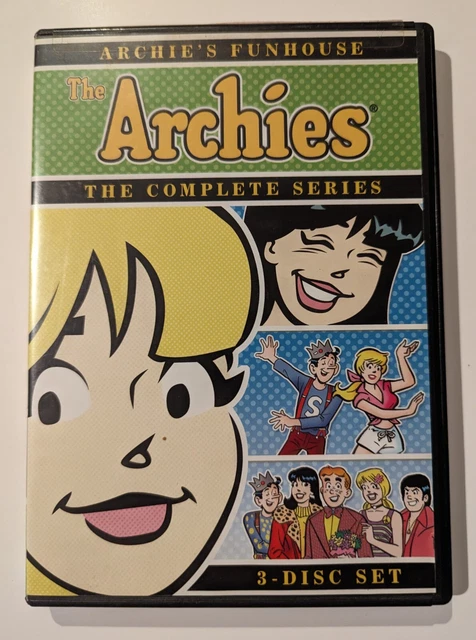 ARCHIES FUNHOUSE - The Complete Series (DVD, 2008, 3-Disc Set) $22.19 ...