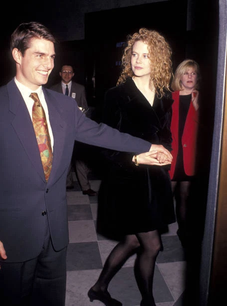 ACTOR TOM CRUISE actress Nicole Kidman at The Academy of Moti- 1992 Old ...