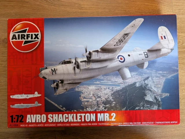 AIRFIX AVRO SHACKLETON MR.2 1:72 Scale Model Kit A11004 - New in Box £ ...