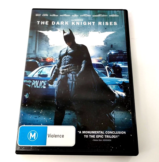 THE DARK KNIGHT Rises - DVD - 2012 - Batman - Reg 4 - Free Post (Aust ...