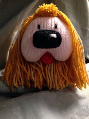 NEW HAND KNITTED Magic Roundabout Dougal The Dog, From Alan Dart ...