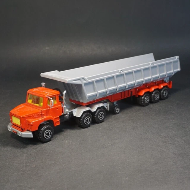 MAJORETTE SCANIA DUMP Trailer Truck 1/60 Serie 3000 Made in France ...