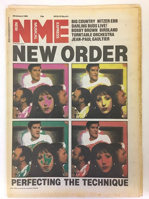 NEW MUSICAL EXPRESS Nme Magazine 28 January 1989 Bobby Brown Ls £9.95 ...