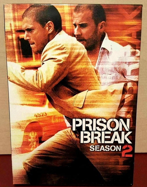 PRISON BREAK SEASON 2 (DVD - Region 1) 6 Disc Box-Set - All 22 Episodes ...