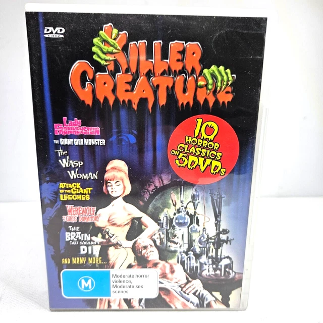 HOLLYWOOD HORROR COLLECTION - Killer Creature (DVD, 0) 10 MOVIES ...