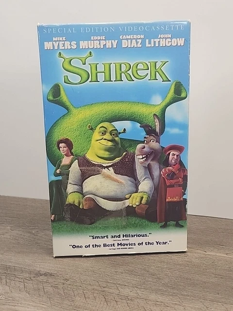 SHREK (VHS, 2001) £4.52 - PicClick UK