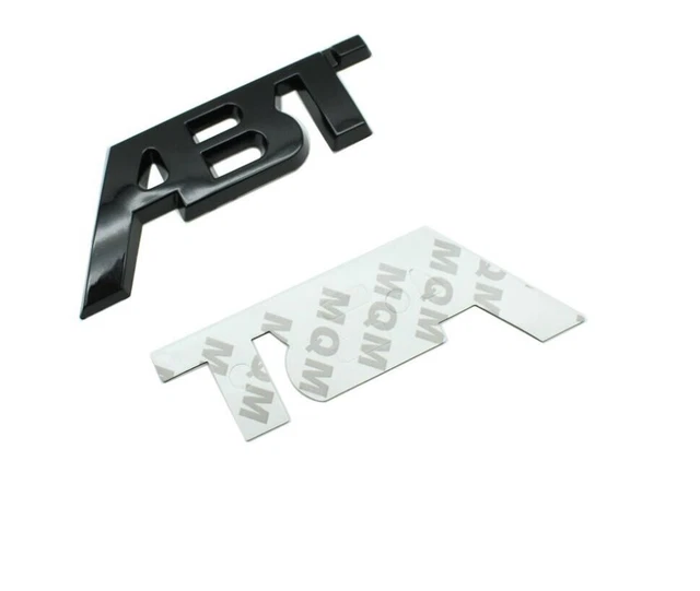 ABT SPORTSLINE SCHRIFTZUG Logo / 3M Aufkleber NEW / ABT Emblem in rot ...