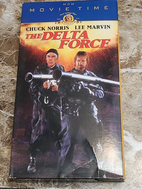 THE DELTA FORCE (VHS, 1986) Video Tape Chuck Norris Action £7.18 ...