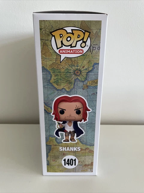 FUNKO POP! ONE Piece 1401 Shanks Wanted Poster C2E2 Shared Exclusive IN ...