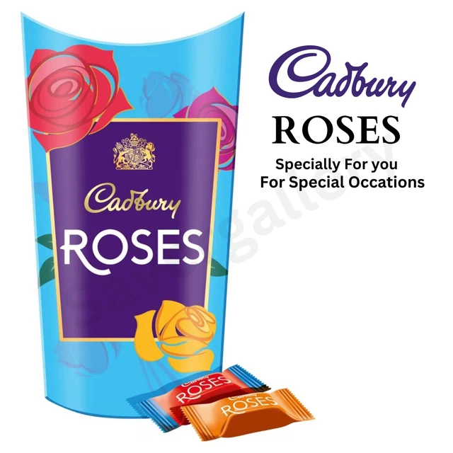 CADBURY ROSES CHOCOLATE Box 290g Christmas Celebration Gift box ...