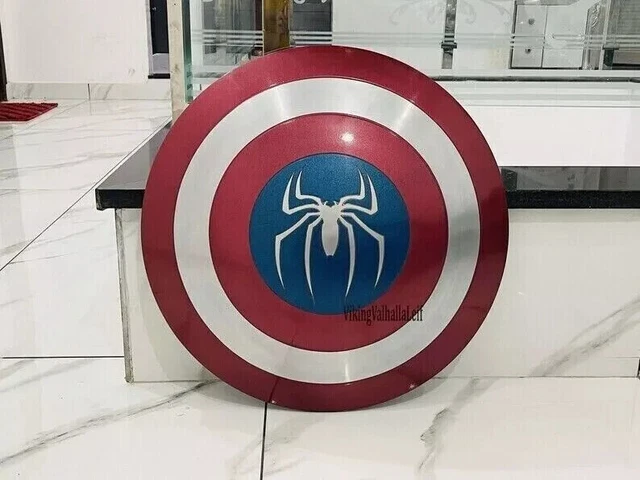 CAPTAIN AMERICA SHIELD Spider-Man Shield Authentic Replica Marvel ...