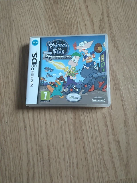 PHINEAS AND FERB Across the 2nd Dimension Nintendo DS Game - With ...