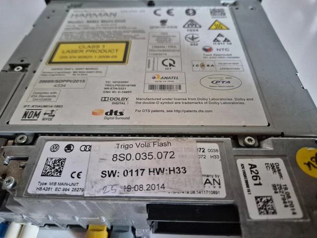 AUDI TT MIB2 High Infotainment 2026 Nav Dab+ Sim Carplay Android ...