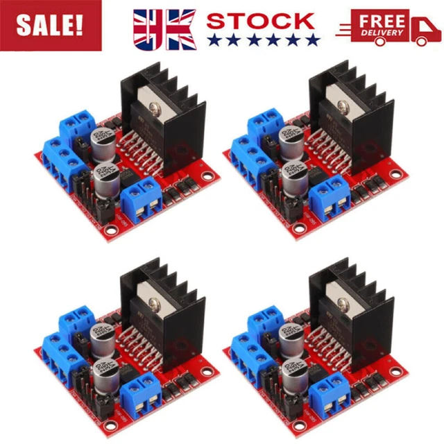 L298n Dual H Bridge Dc Stepper Motor Driver Controller Board Arduino Esp32 X 4pc £979 Picclick Uk