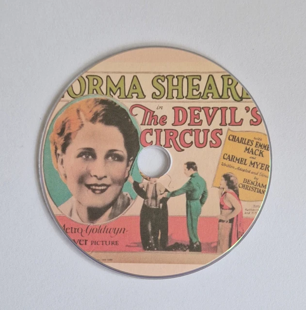 THE DEVIL'S CIRCUS 1926 Dvd Public Domain Film Silent Norma Shearer £3.80 - PicClick UK