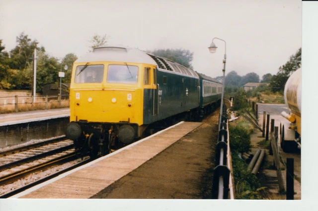 RAILWAY PHOTO CLASS 47 47117 @ Shelford 15/10/83 for Liverpool Street £ ...
