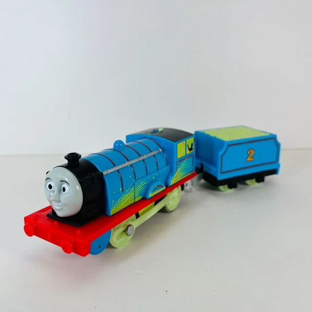 THOMAS & FRIENDS TrackMaster Edward Train Motorized Glow in the dark ...
