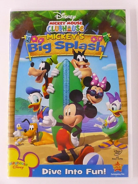 MICKEY MOUSE CLUBHOUSE : Mickey's big splash - DVD bilingual - Disney ...